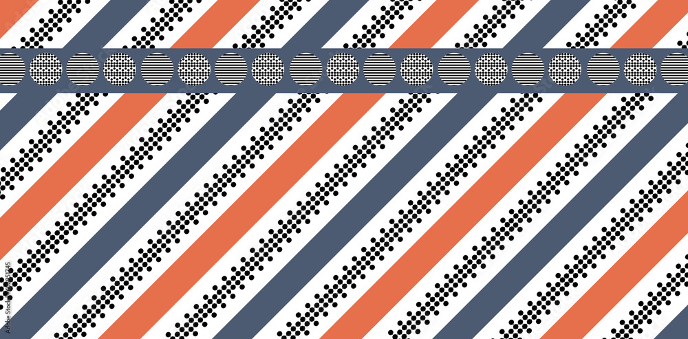 Geometric, Chunri, Ethnic border design composition, textile design ...