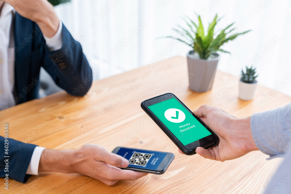 Fast and secure transactions using QR code technology on mobile banking ...