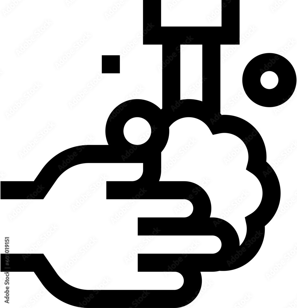 Washing Hands icon. Washing Hands line art icon for apps and websites ... Washing Hands icon. Washing Hands line art icon for apps and websites ...