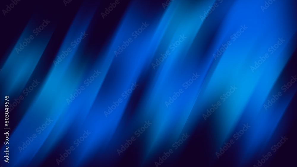 Illustration of abstract blurred gradient background in ice blue colors ...