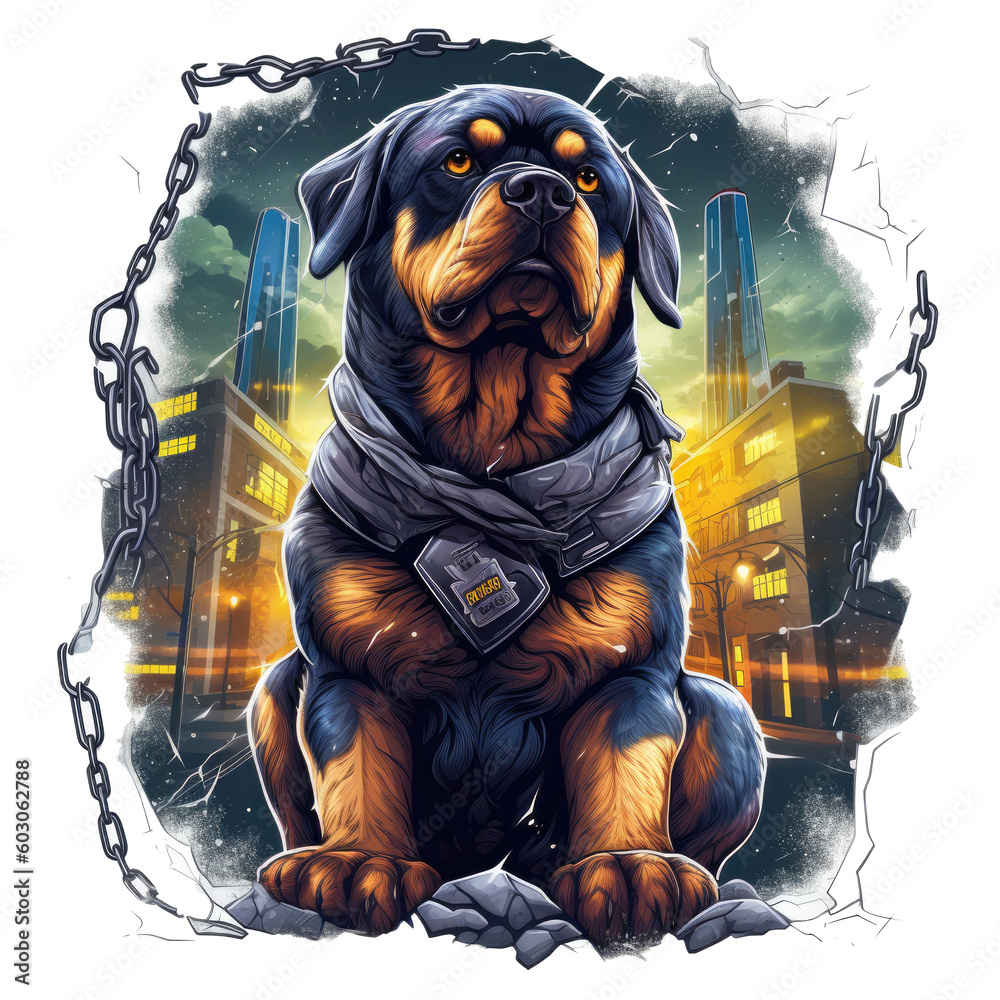 Rottweiler Police Dog