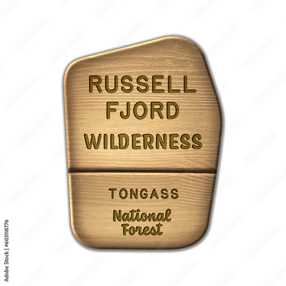 Russell Fjord National Wilderness, Tongass National Forest Alaska wood ...