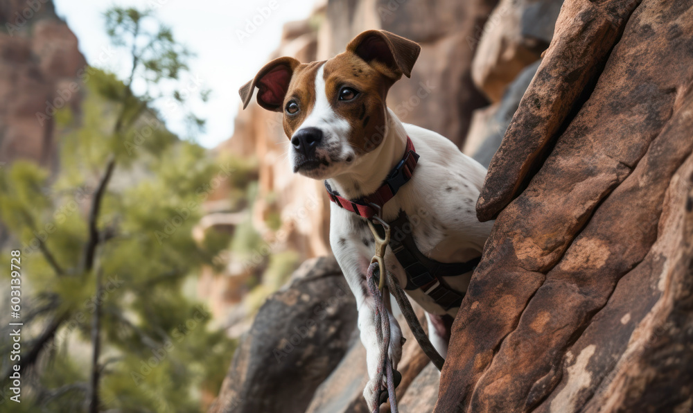 Generative AI, Dog, Fearless Terrier Takes on New Heights. Meet the ...