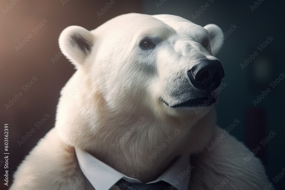 Anthropomorphic Polar Bear