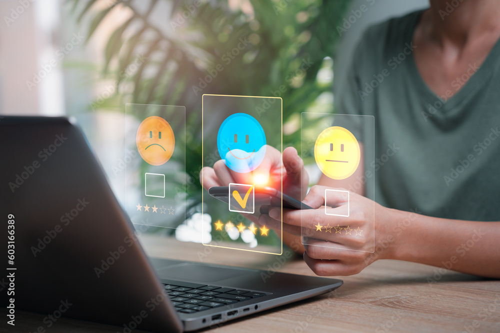 Assessment of customer satisfaction with products and services concept ...