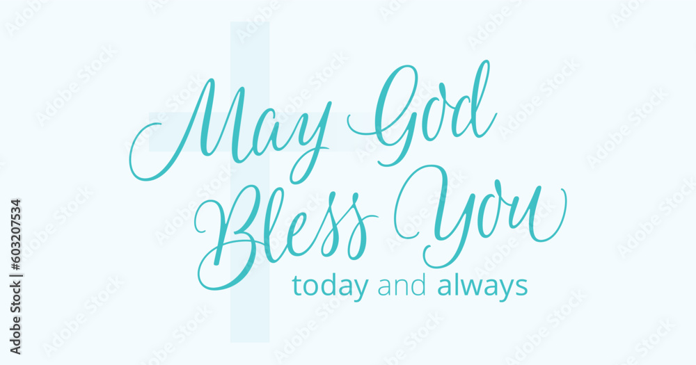 May God Bless You Today and Always Baptism Message, Baptism Card ...