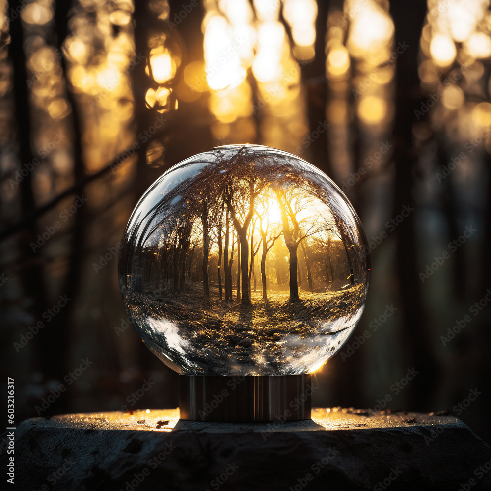 "Spherical Conundrum": A photo of a sculpture featuring a spherical ...