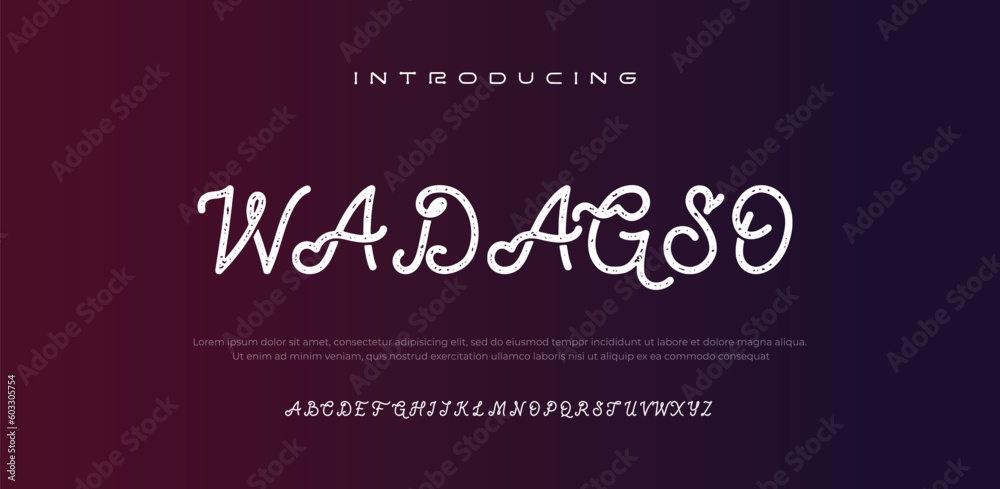 Art Bold fat alphabet fancy opulent serif letters creative font for ...