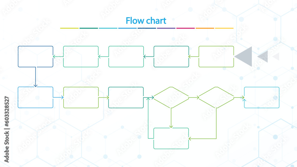 Business infographic thin line process with square template design. Can ...