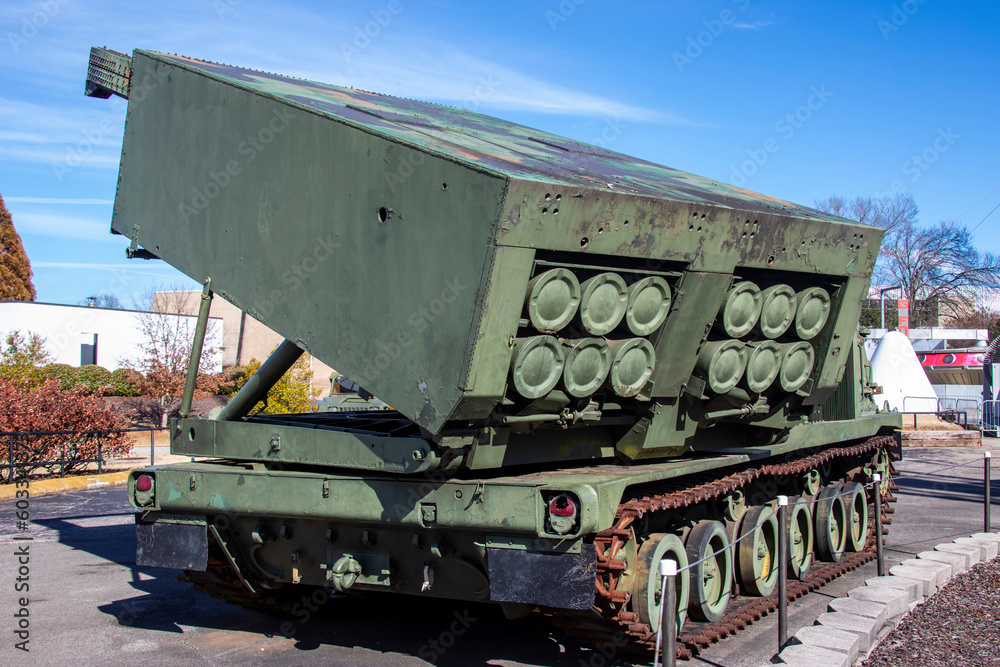 Huntsville USA 10th Feb 2023: M270 Multiple Launch Rocket System (M270 ...