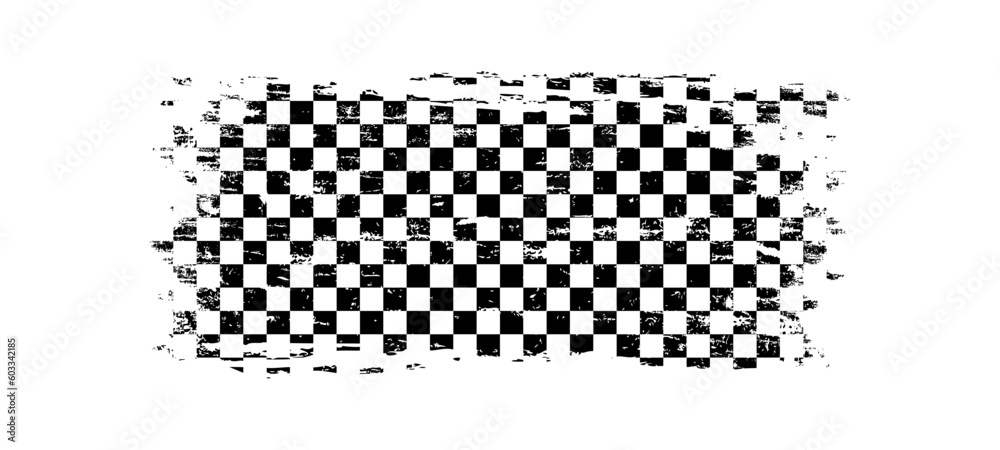 Race finish checkered flag grunge background. Rally championship finish ...