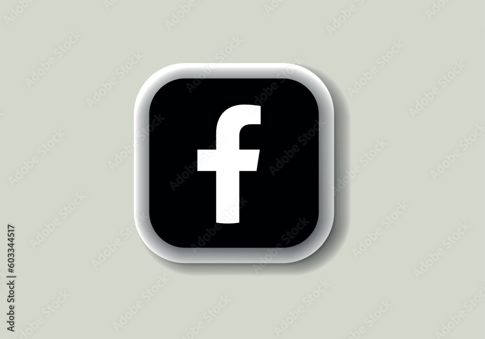 Ankara, Turkey - May 16, 2023: Facebook new logo and icon printed on ...