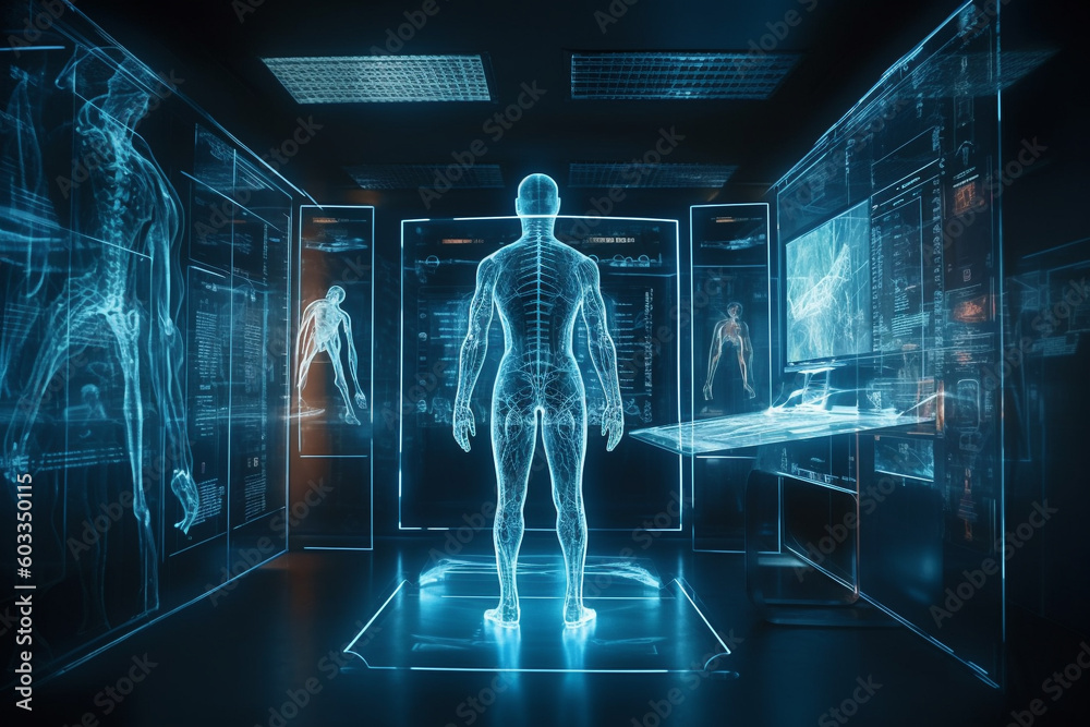 Future medicine. Medicine doctor using digital medical futuristic ...