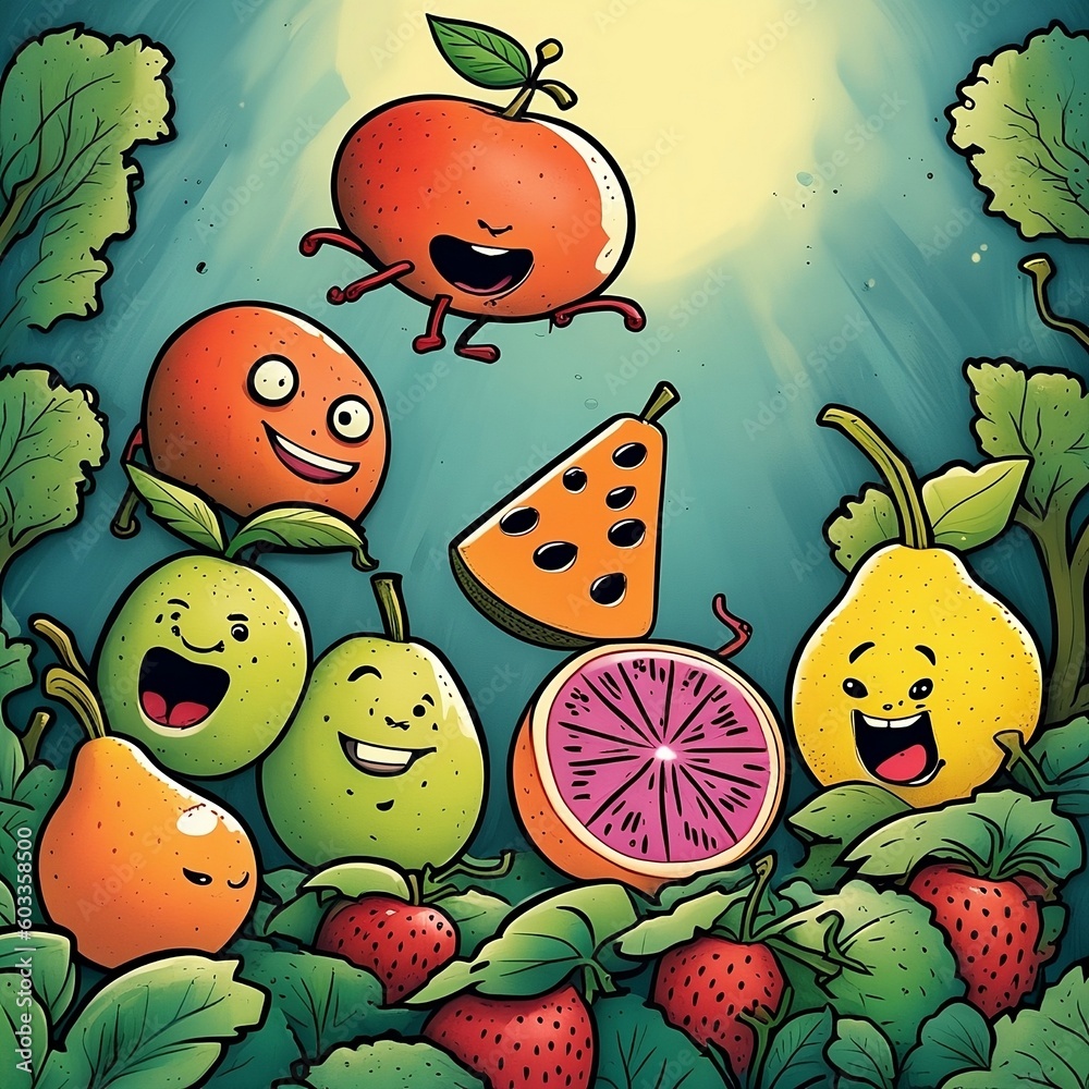 Fruitful Mayhem: The Hilarious Tale of Buzzy, the Prankster Blight ...