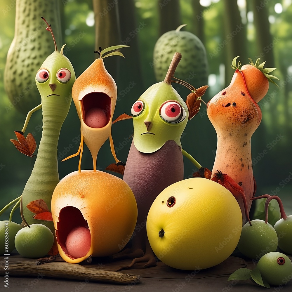 Fruitful Mayhem: The Hilarious Tale of Buzzy, the Prankster Blight ...