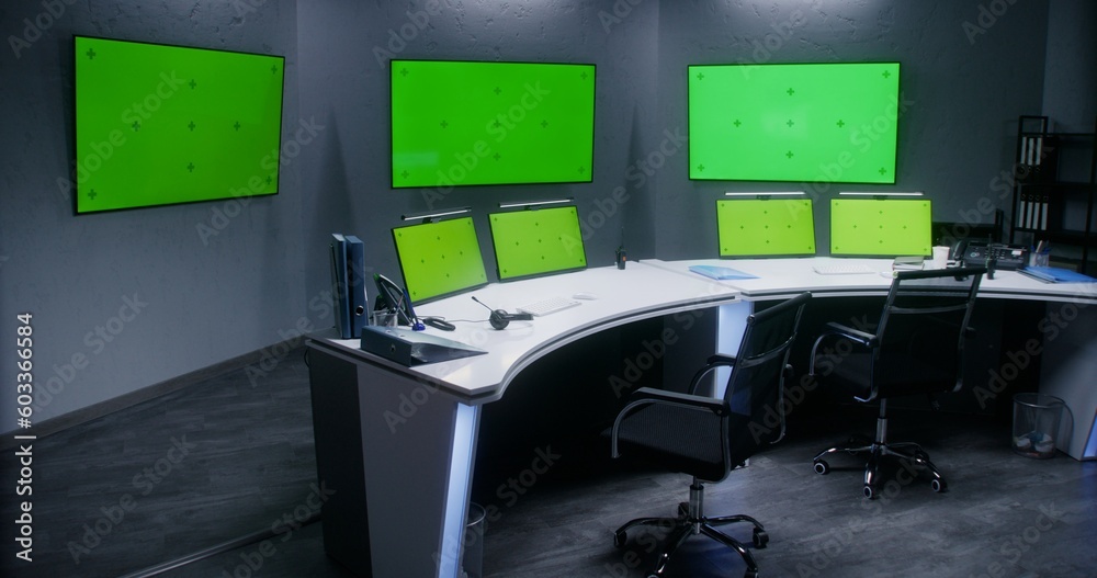 Workspace in security control center for monitoring CCTV cameras ...