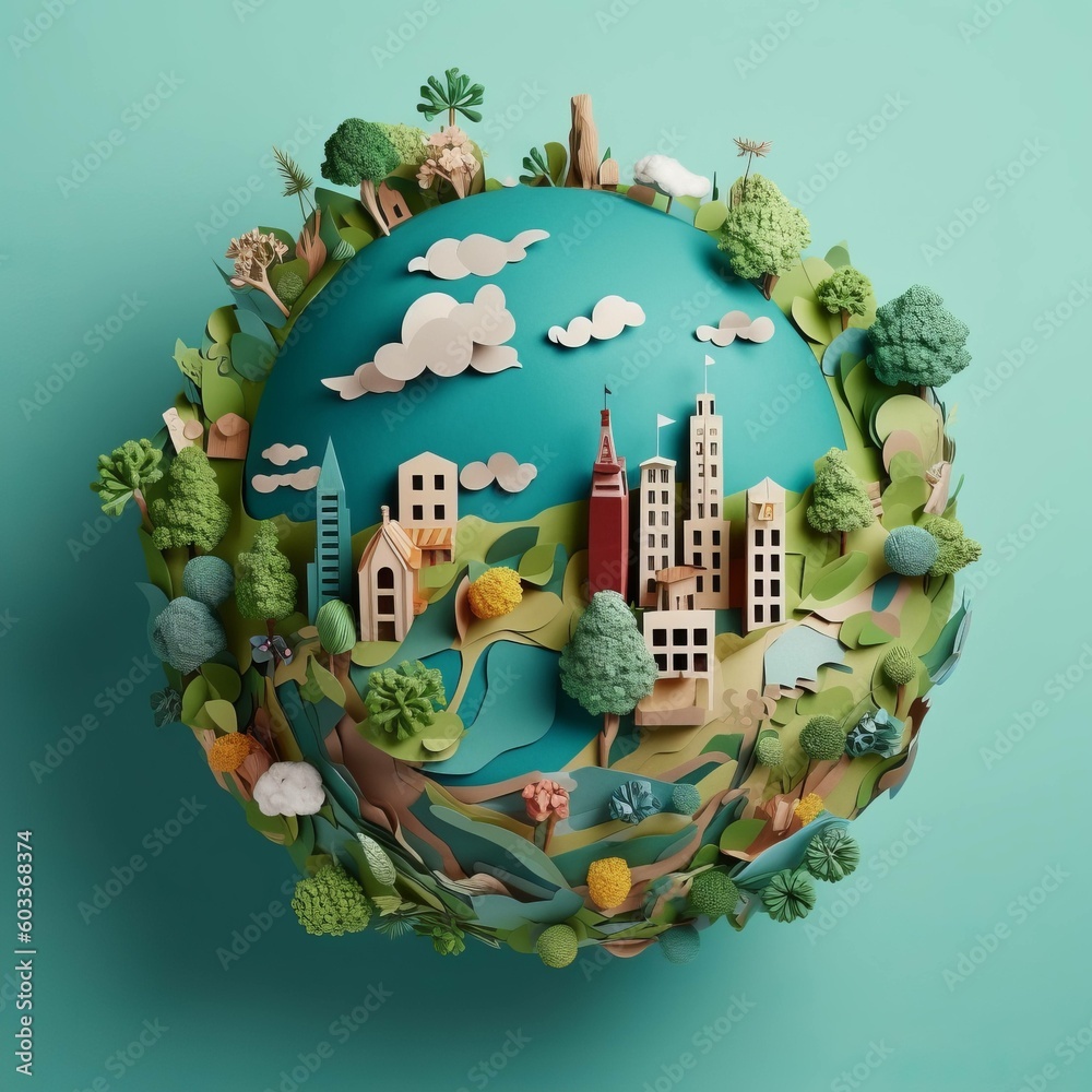 Human Civilization Having Impact on Ecosystems and Environments of ...