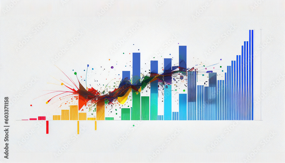 Statistik, Grafik Darstellung Balkendiagramm, Säulendiagramm ...