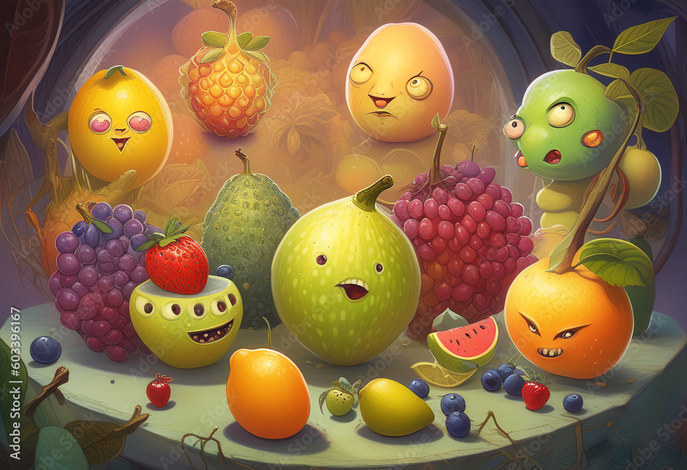 Fruitful Mayhem: The Hilarious Tale of Buzzy, the Prankster Blight ...