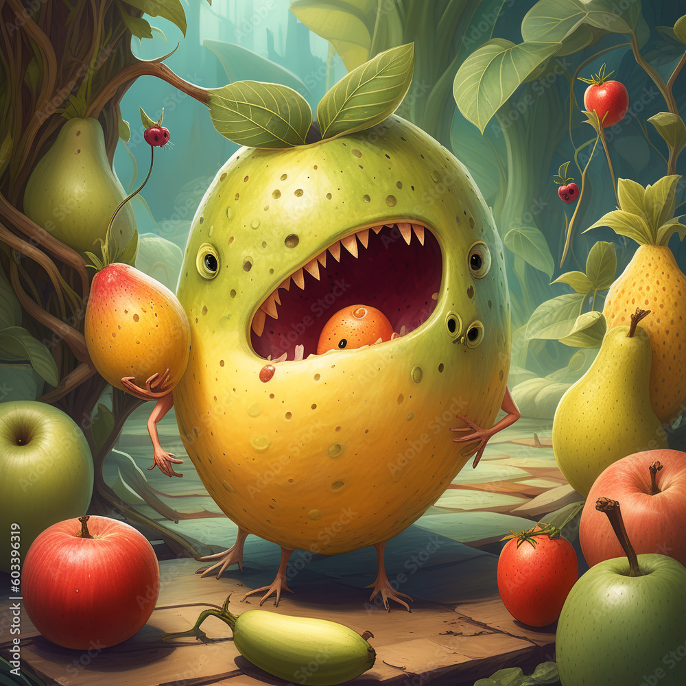 Fruitful Mayhem: The Hilarious Tale of Buzzy, the Prankster Blight ...