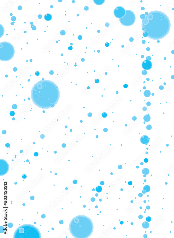 Illustrated white bubble background ideal as a backdrop or desktop ...