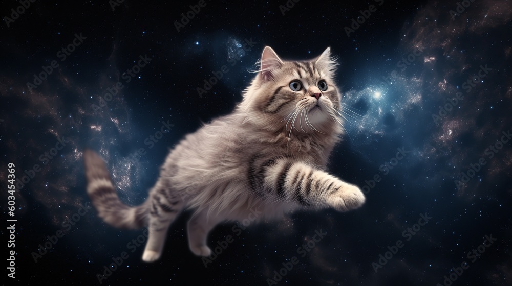 cat, animal, space, austronaut, spaceman, open, halloween, mask, face ...