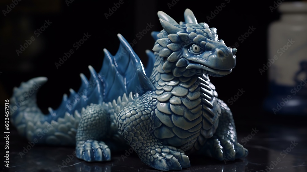 godzilla, godzila, statue, sculpture, dragon, asia, art, temple ...