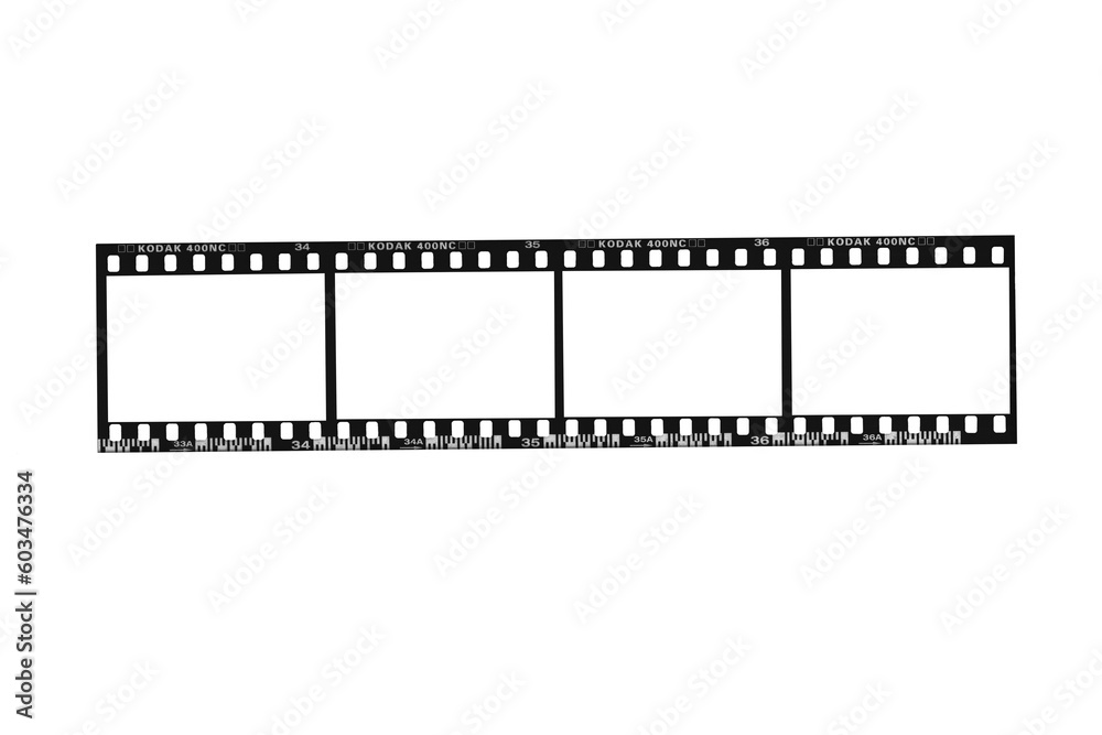 film frame border strip analog png 35mm negative Stock Photo | Adobe Stock