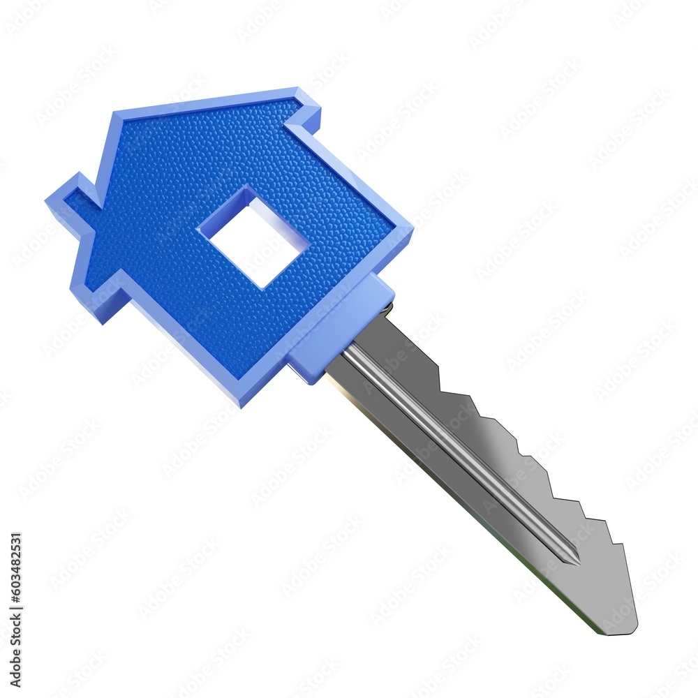 red house key Stock Illustration | Adobe Stock