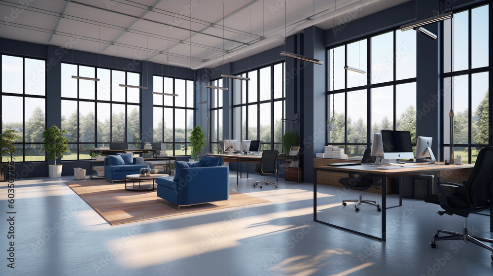 conference room, office room, office with windows, Zoom Virtual ...