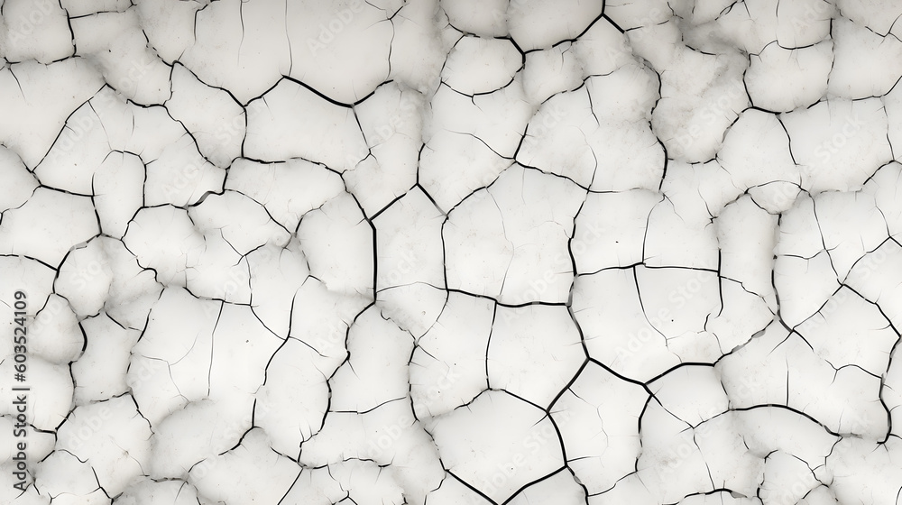 Seamless broken cracks background texture. Tileable stained peeling ...
