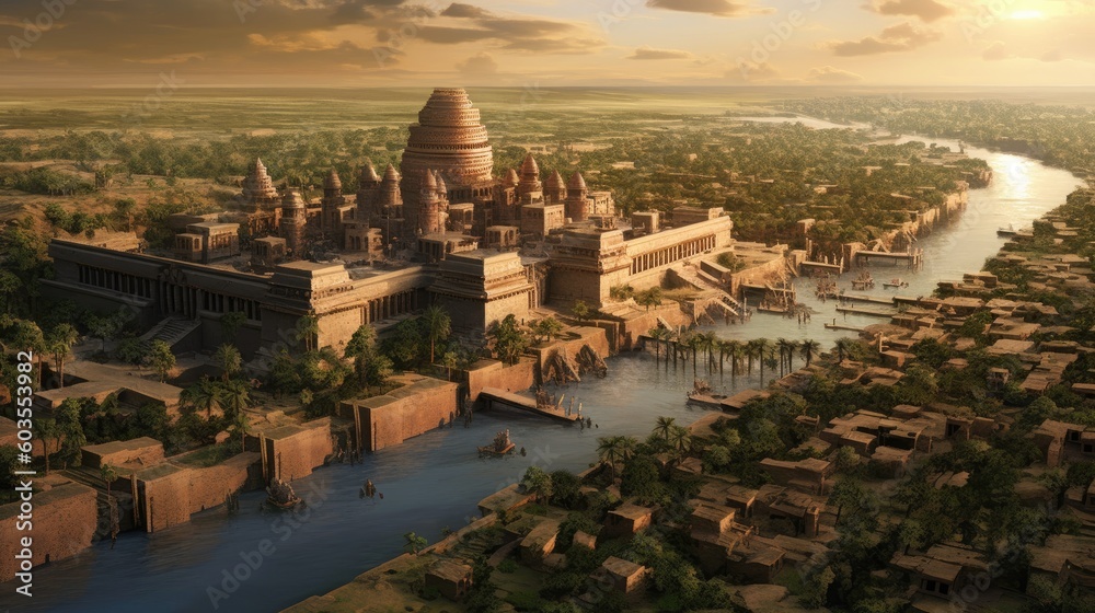 Ancient Mesopotamia, Mesopotamian civilizations formed on the banks of ...