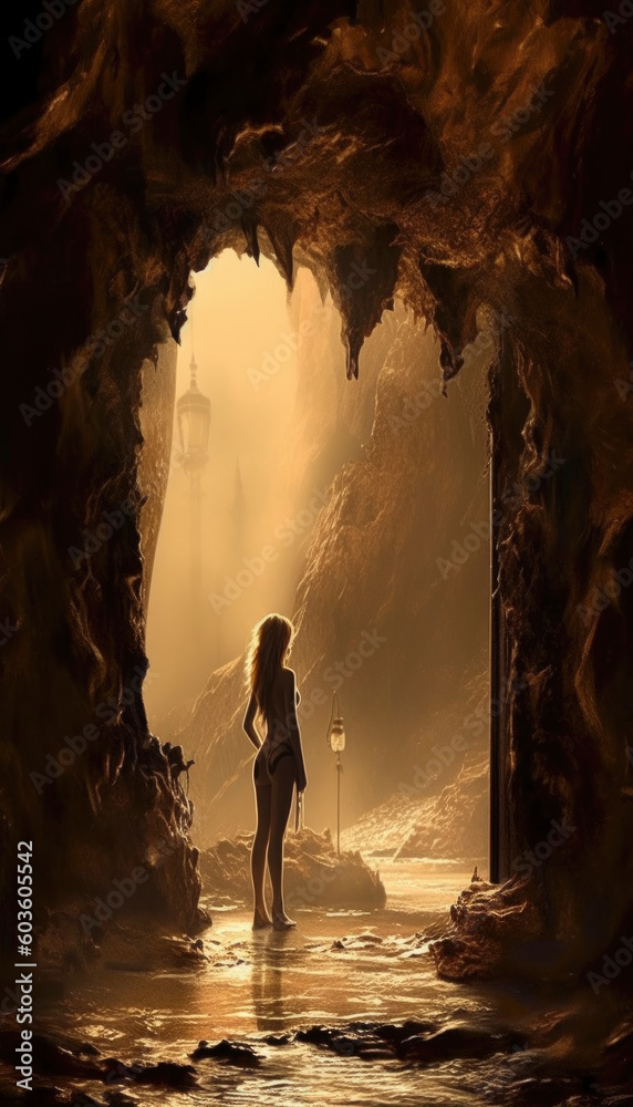 Venus, the goddess of love, desire and beauty. Visualized by a ...