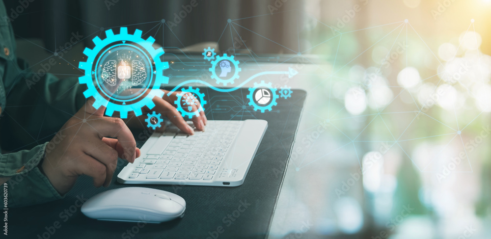 Foto de BI-Business intelligence. Process data driven insight to make wise decisions. Using ...