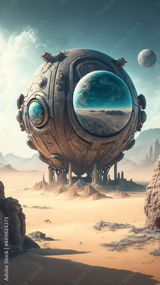 Beautiful space design, planets, Mars, Venus, Earth, Abstract ...