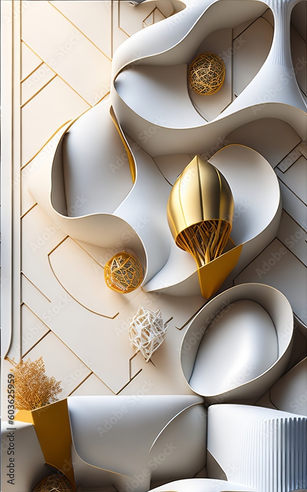 Elevate Your Space with Stunning 3D Flower Poster and Wallpaper ...