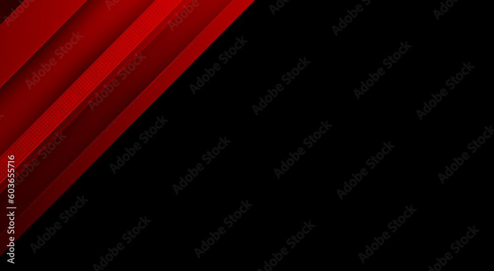 Red background vector with free space for text. Abstract red and black ...