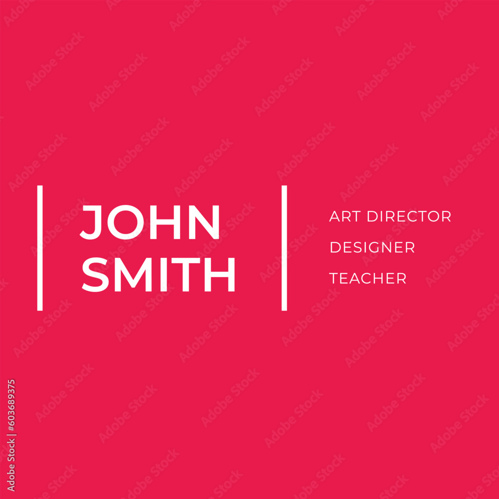 Art Director logo template. A clean, modern, and high-quality design ...