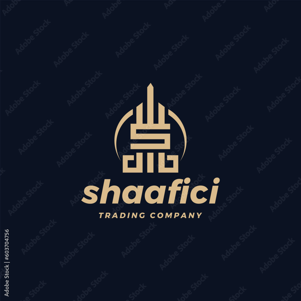 Simple bold and minimal arabic logo design for real estate, and ...