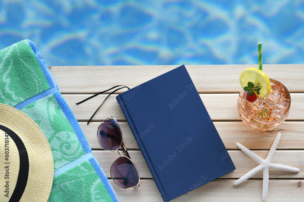 Photo & Art Print Summer vacation beach read book cover mock up ...