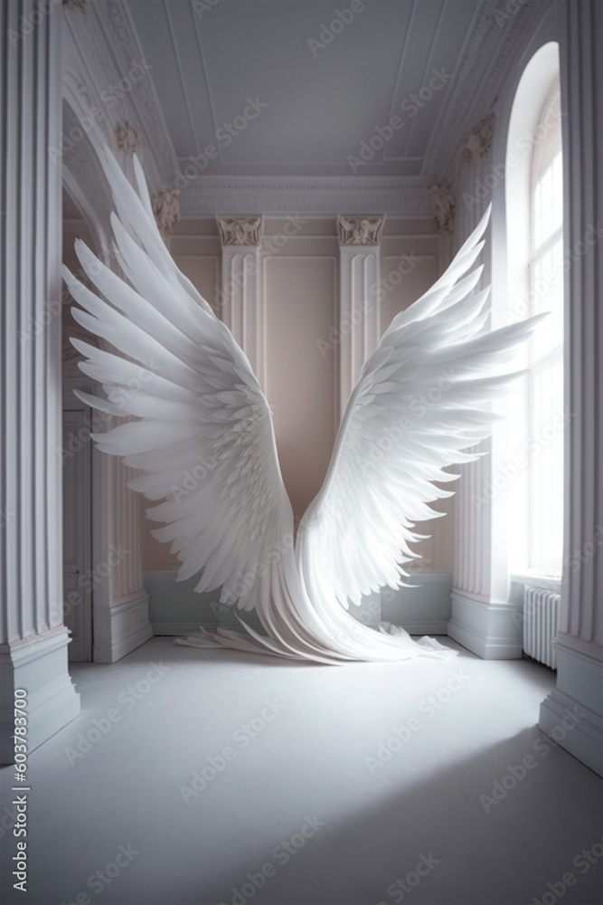 Digital Backdrops, Angel Wings Digital Backgrounds, Maternity Backdrop ...