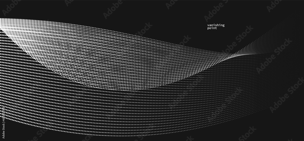 Smooth and relaxing shape vector abstract background with wave of ...