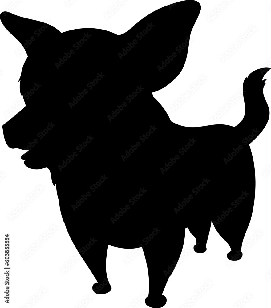Shape of cartoon mischievous corgi. Cartoon guilty corgi. Vector ...