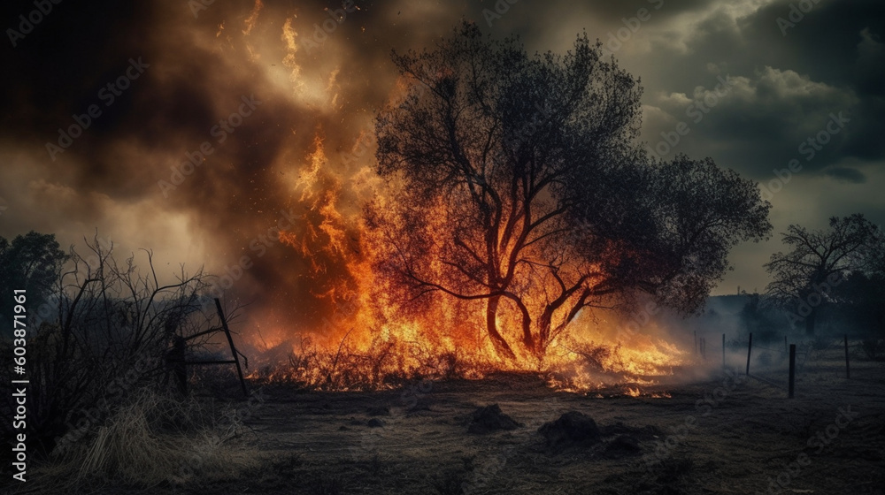 Firestorm Natural Disaster