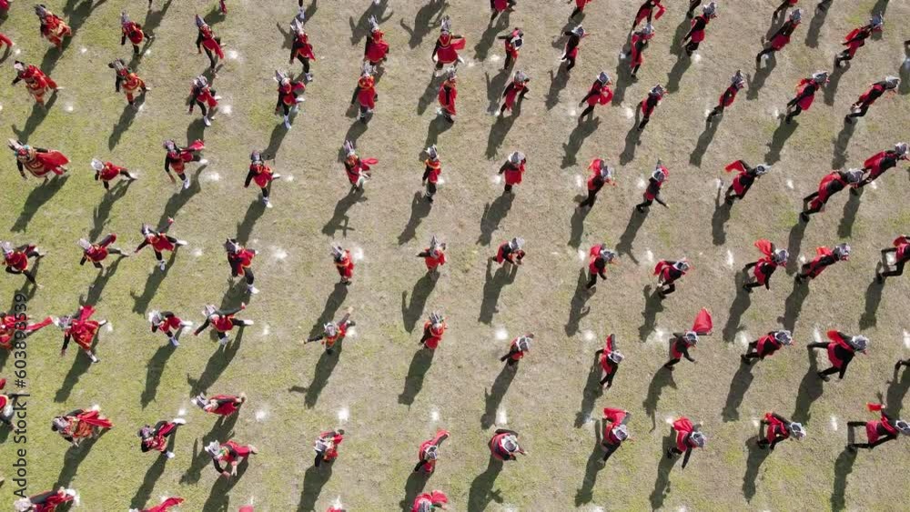 Mass Bapang dance (2023 dancers) in the Pakisaji open field. Bapang is ...