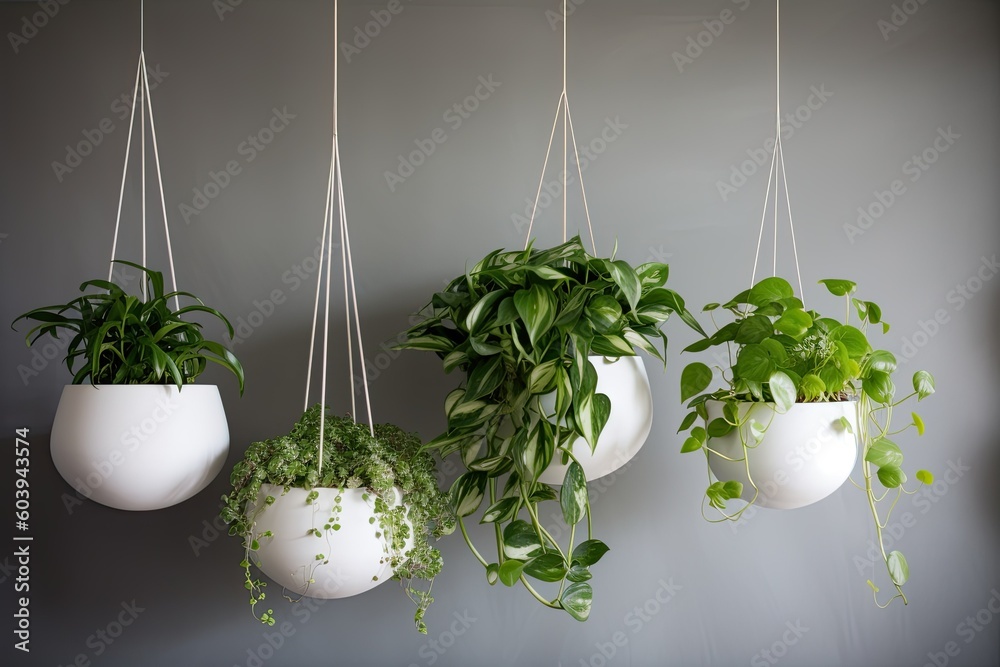 Indoor Hanging plants at home. Trailing and Hanging House Plants on ...