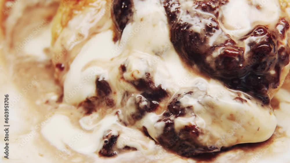 Sweet Fatty Fried Dessert Unhealthy And Unhealthy Food Fast Food