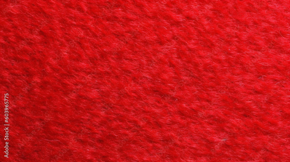 Red Felt Fabric Texture Background - Textile Material - Generative AI ...