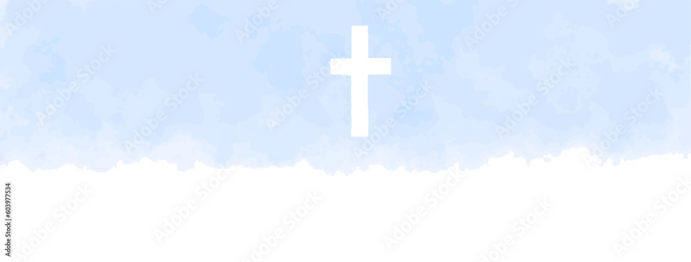 banner crosses illustration Isolated on transparent background ...