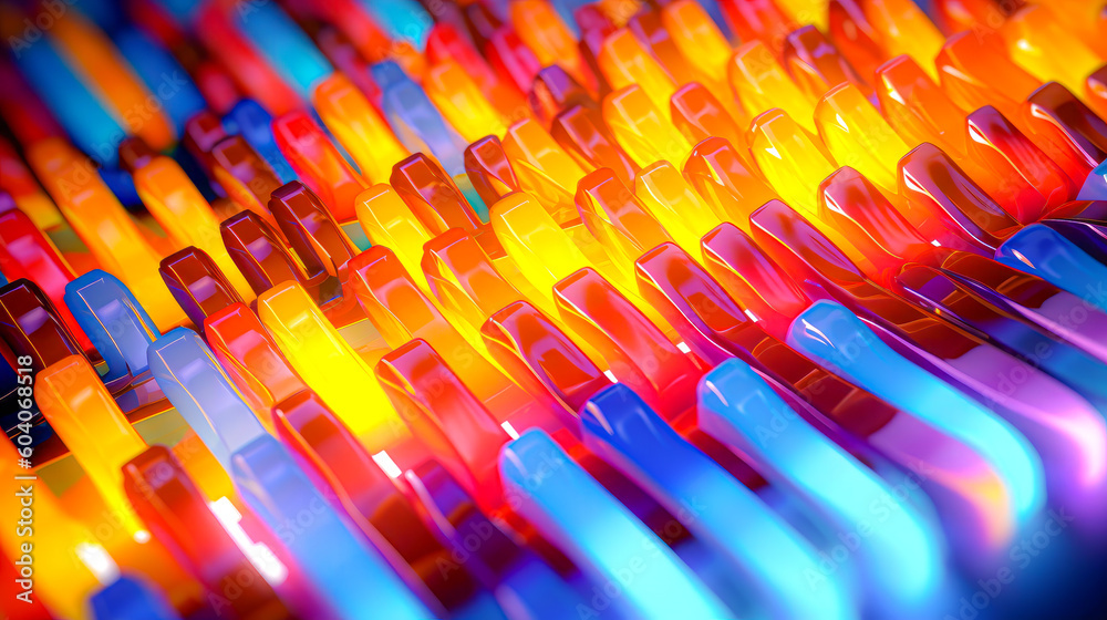 Geometric and dynamic pipe glass colorful flow streamline design ...